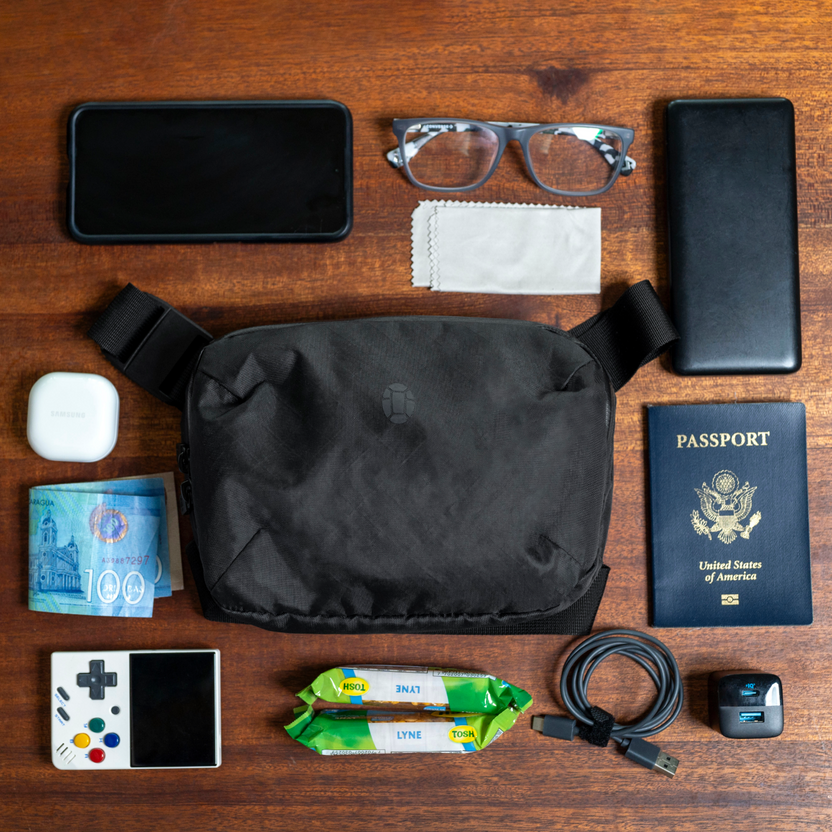 Travel Sling: Sling Bag For Women & Men Travelers by Tortuga